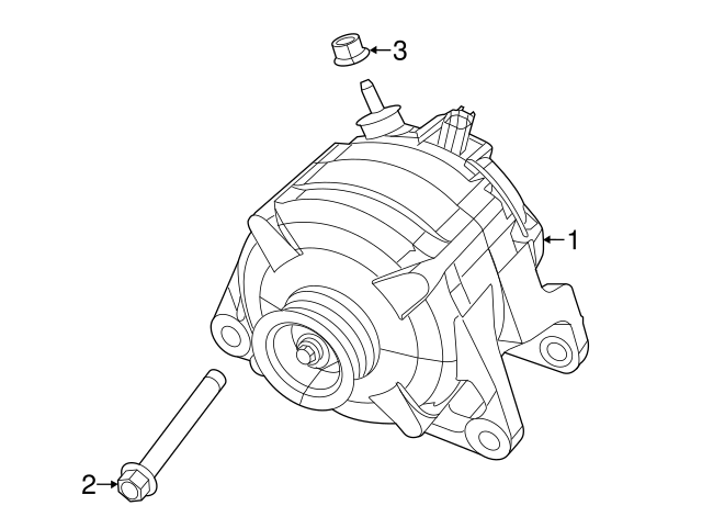 2004-2020 Mopar Alternator Bracket Bolt 6506337AA | TascaParts.com
