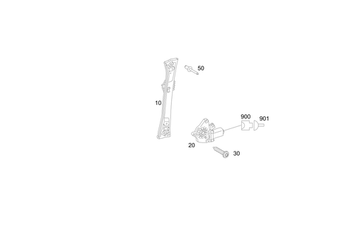 Window Regulator for 2003 Mercedes-Benz S 600 | Mercedes-Benz USA Parts