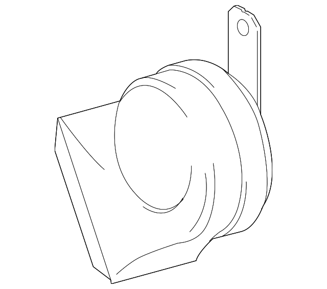 2014-2021 Toyota Tundra Low Note Horn 86520-0C060 | Toyota Parts Center