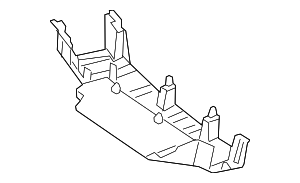 247-352-87-00 - Lower Control Arm Lower Cover 2021-2023 Mercedes-Benz ...