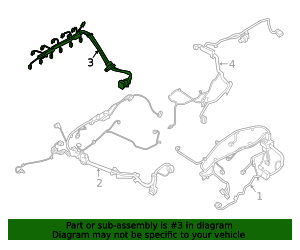 12518654410 - 2019-2023 BMW Wire Harness (12-51-8-654-410) | BMW of ...