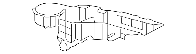 2007-2014 GM Heater, Air Conditioning Evaporator, and Blower Lower Case ...