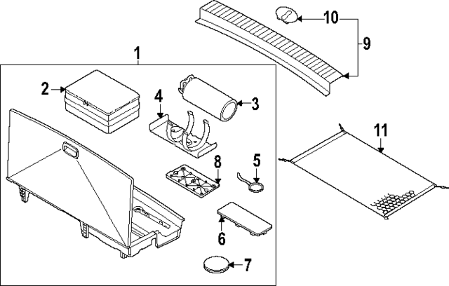 2024 Kia EV9 Tool Kit 52933-DO200 | TascaParts.com