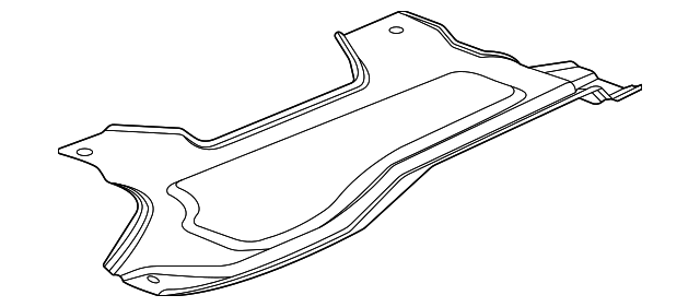 2020-2022 GM Exhaust Intermediate Underbody Heat Shield 84180519 ...
