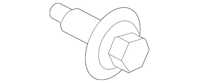 2013-2018 Ford Upper Hinge Mount Bolt 6M2Z-00813-A | OEM Parts Online