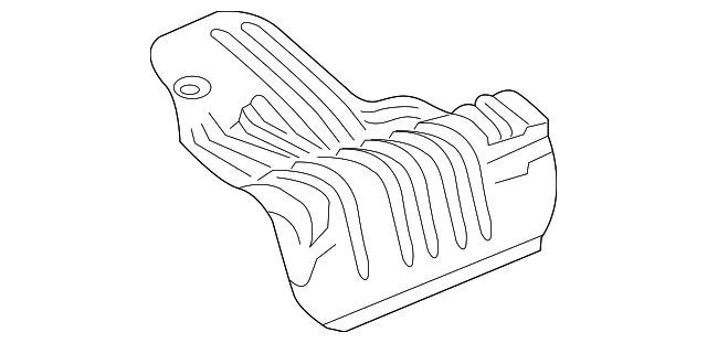 74655-TEG-000 - Plate, R Muffler Baffle - 2018-2020 Honda Civic ...