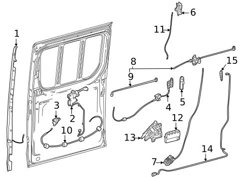Lock & Hardware for 2020 Mercedes-Benz Sprinter 2500 | Mercedes-Benz ...