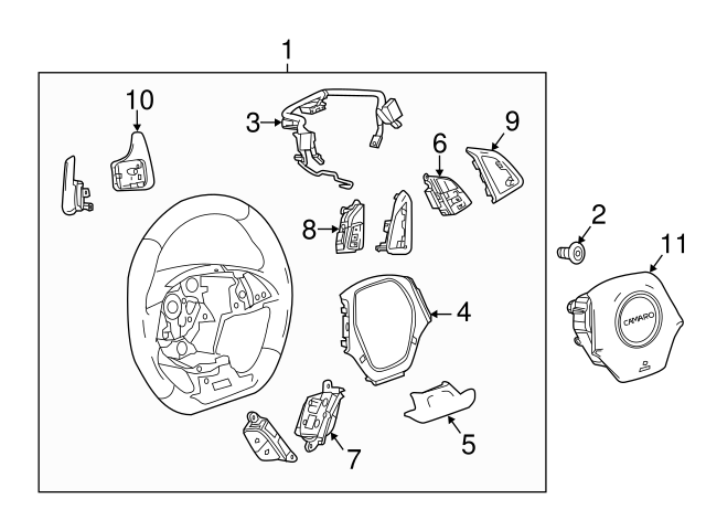 2018 Chevrolet Camaro F Wheel 84449658 | QuirkParts