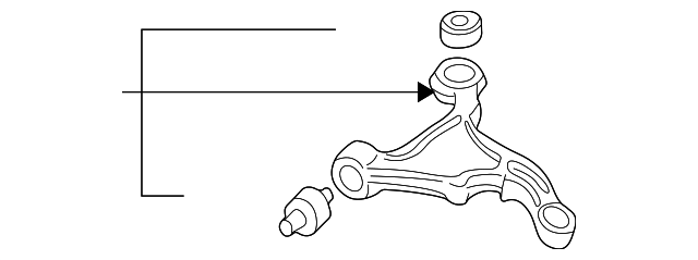 2003-2014 Volvo XC90 Control Arm 36050809 | Volvo Parts Catalog