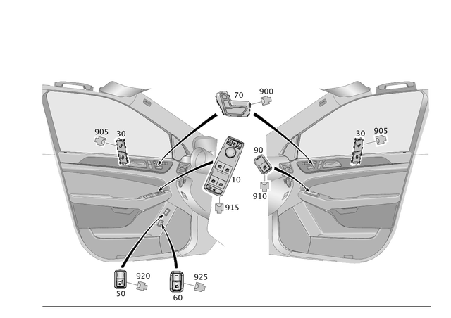 2012-2019 Mercedes-Benz Switch Block 166-905-11-03 | Mercedes-Benz Parts