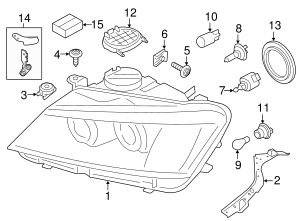 63217160897 - 2004-2018 BMW Signal Lamp Bulb (63-21-7-160-897) | BMW of ...