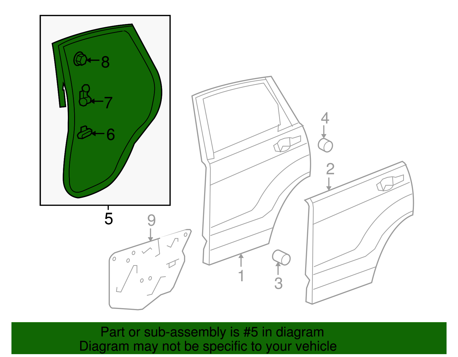 83752-T6Z-A11ZB - 2021-2023 Honda Ridgeline - Armrest | Honda Parts Guys
