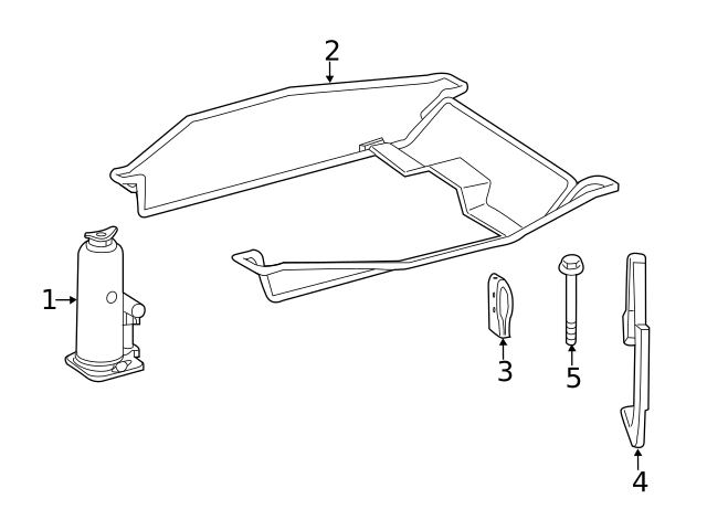 2010-2021 Mercedes-Benz Jack 906-580-01-18 | Mercedes-Benz Parts