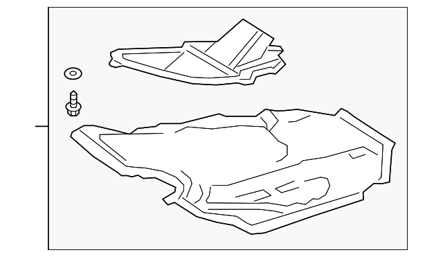2019 Toyota Avalon Under Cover 51420-07010 | Toyota Parts Center