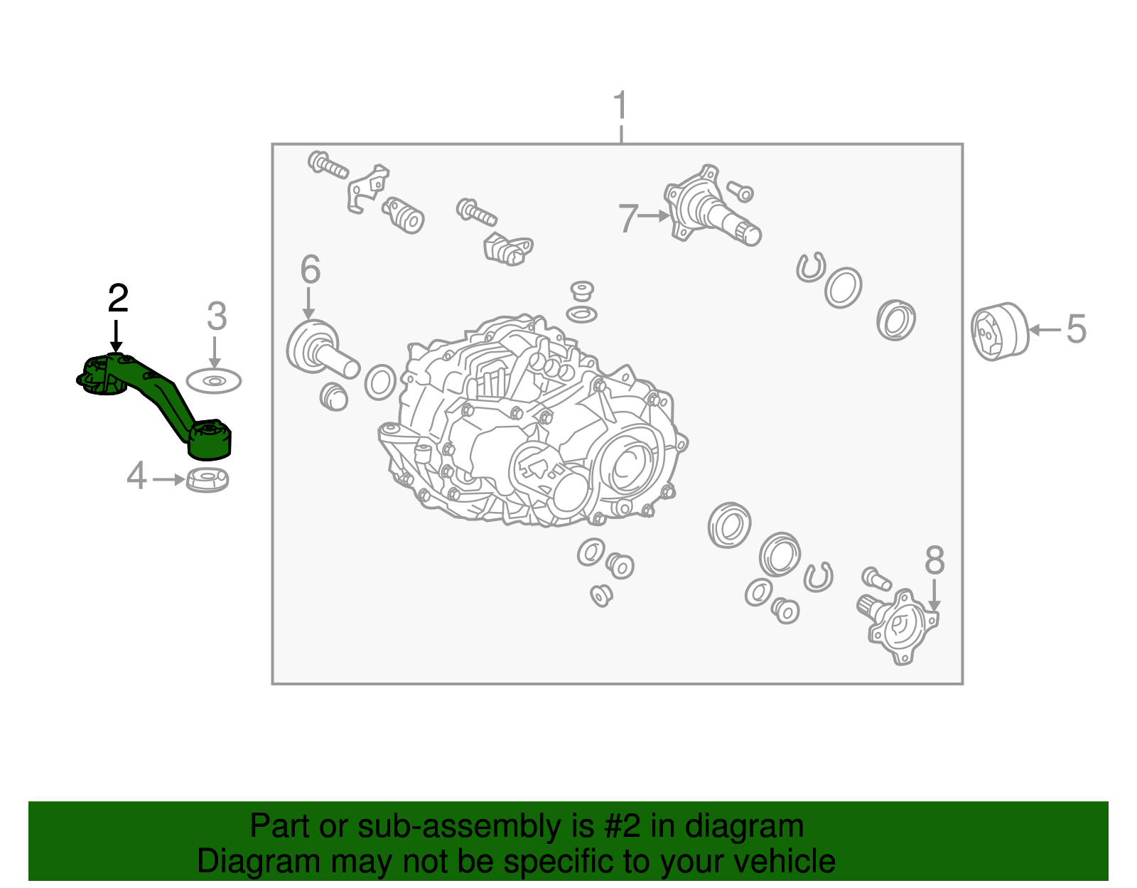 2017-2019 Toyota Highlander 2017-2019 Toyota Highlander - Differential ...