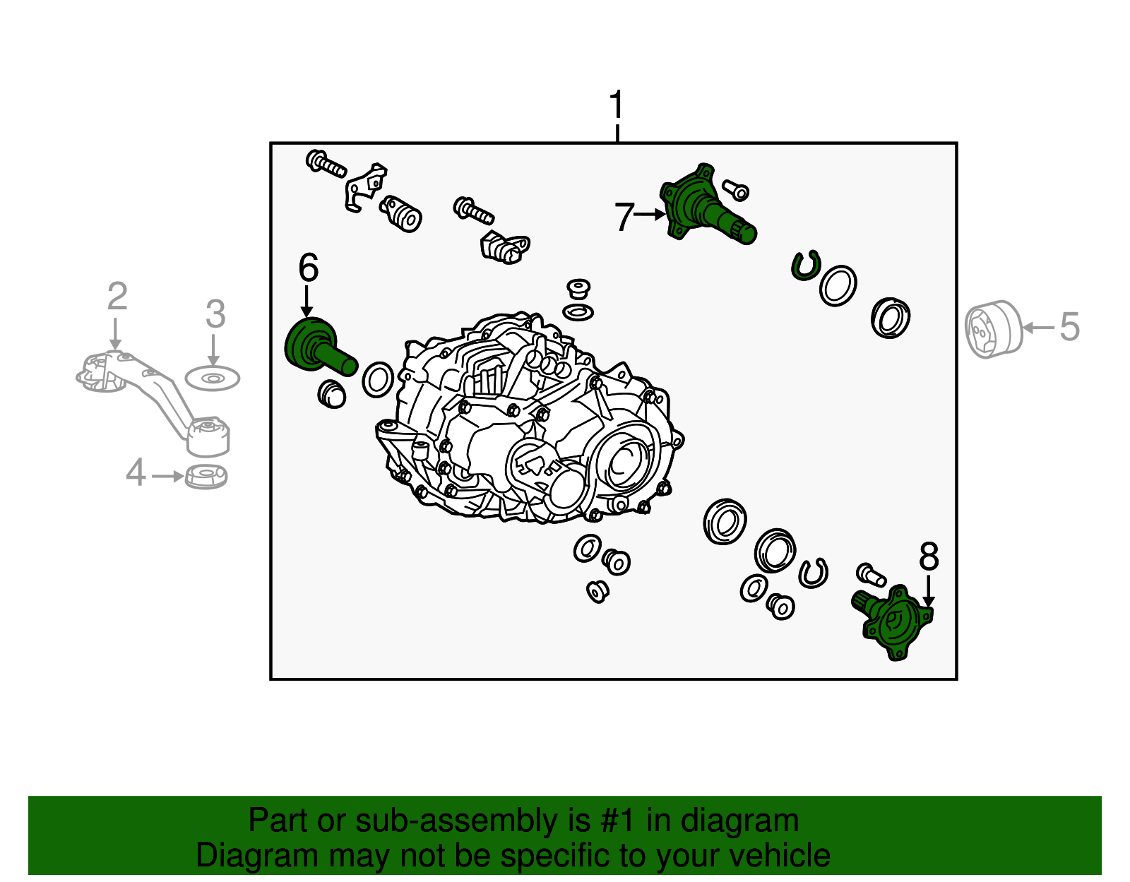 Trans-axle Assembly Hev 30970-48070 | OEM Parts Online