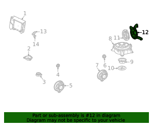 247-545-49-00 - Roof Speaker Bracket 2020-2023 Mercedes-Benz | Mercedes ...
