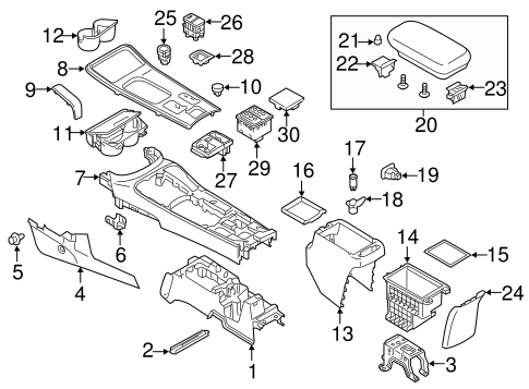 Parking Brake for 2018 Mitsubishi Outlander | OEM Parts Online