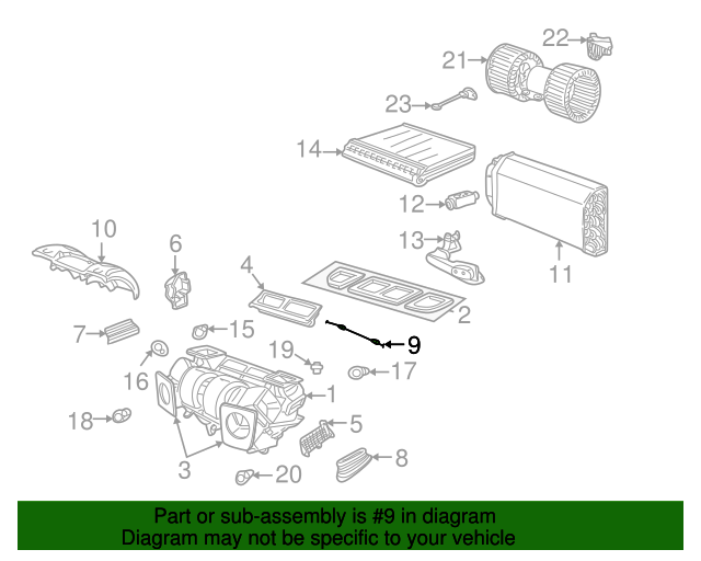 64118385557 - 2000-2006 BMW Control Cable (64-11-8-385-557) | BMW of ...