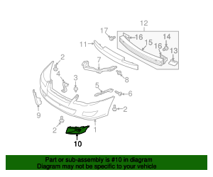 2008-2009 Subaru Legacy OEM NEW 2008-2009 Subaru Legacy 2.5L Passenger ...