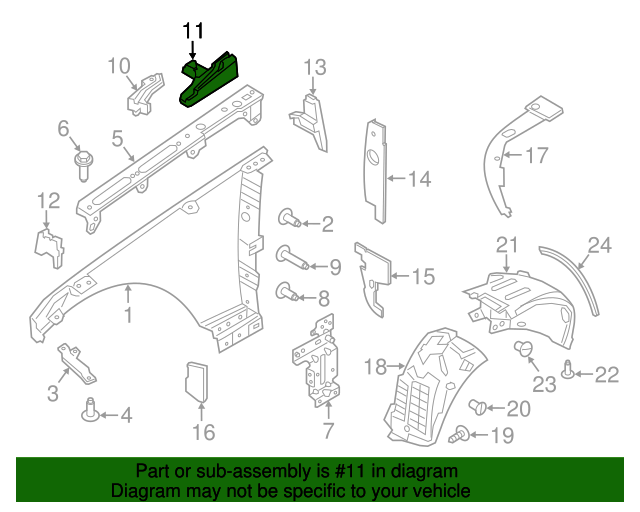 LR084528 - Upper Insulator - 2013-2020 Land-Rover | Land Rover Parts Now