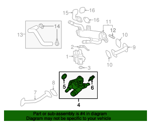 2016-2019 Hyundai Sonata Control Valve 25600-2E271 | OEM Parts Online