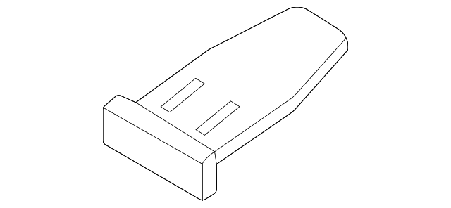 87233-L3000 - Roof Molding Cap 2021-2023 Kia K5 | Kia.Parts Store