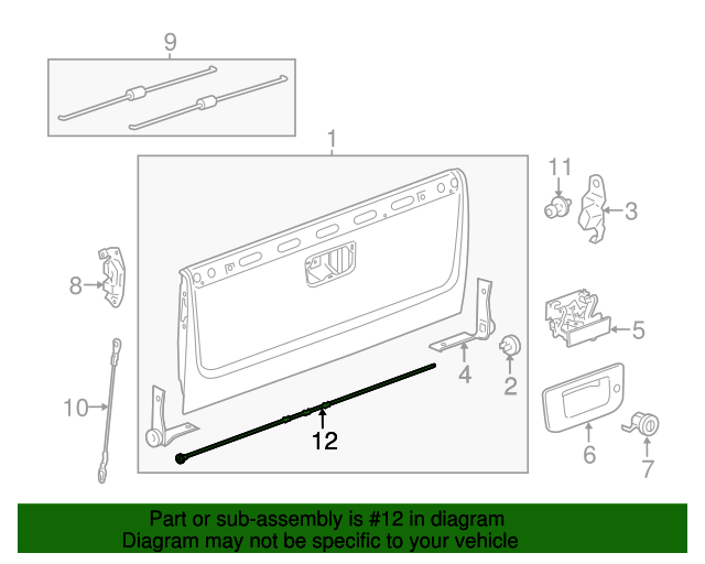 25889654 - OEM GM ROD GMPartsCenter.net | GM Parts Center