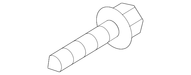 WHT-008-774 - Radiator Support Air Duct Bolt 2019-2025 Audi | Audi OEM ...
