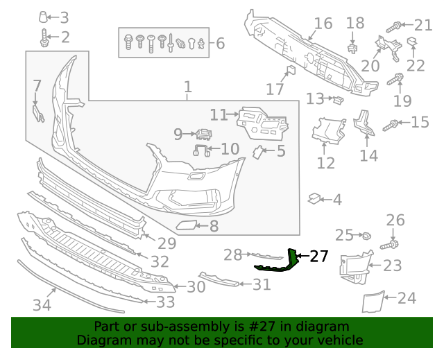 4K0-807-967-A-3DA - Trim Molding 2019-2023 Audi | Audi OEM Parts