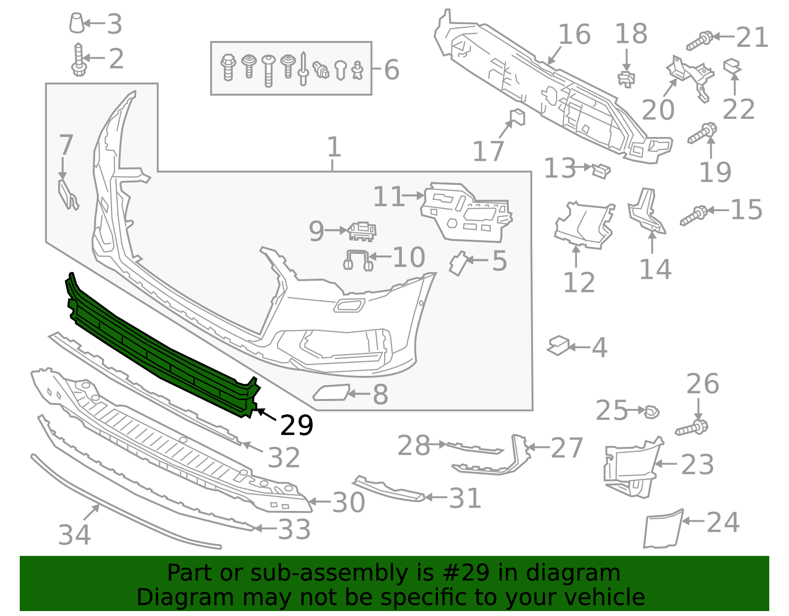 2019-2025 Audi Center Grille 4K0-807-683-A-9B9 | Audi OEM Parts Guy