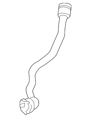 2014-2020 Mercedes-Benz Reservoir Hose 246-501-00-58 | MB Online Parts