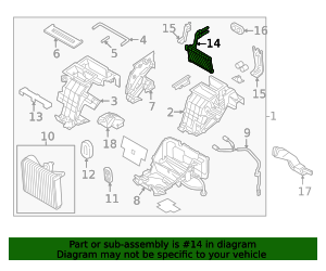 2021-2024 Genesis GV80 Heater Core 97138-T6000 | OEM Parts Online