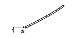 Genuine OEM Mazda Weatherstripping Parts | RealMazdaParts.com