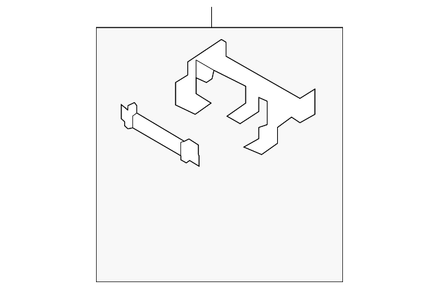 2011-2015 Hyundai Sonata Rear Bracket 84635-3S500 | OEM Parts Online