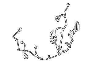 84809808 - Front Driver Side Door Wiring Harness 2019-2024 Chevrolet ...