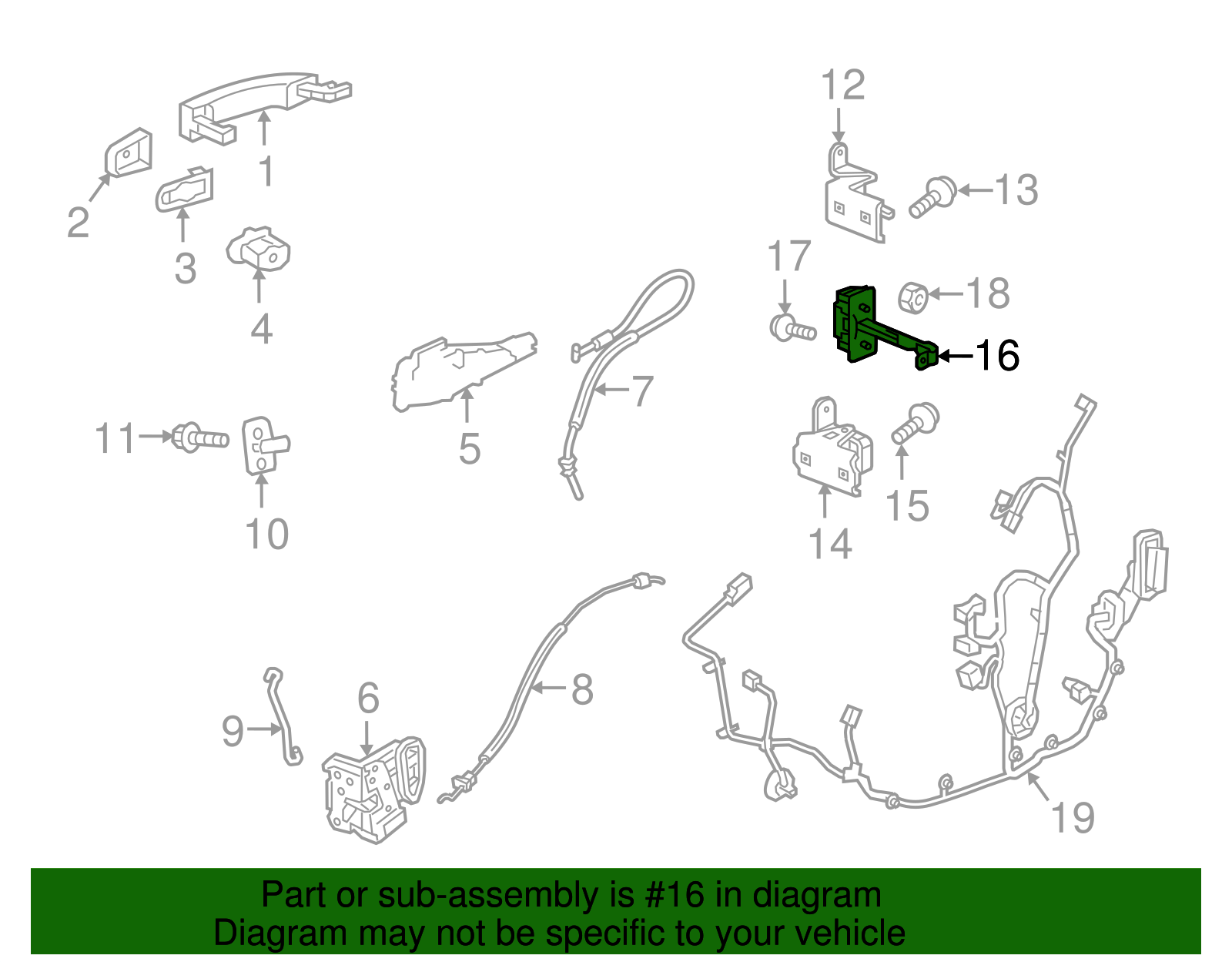 2022-2025 Chevrolet Malibu Link 42871449 | Courtesy Parts