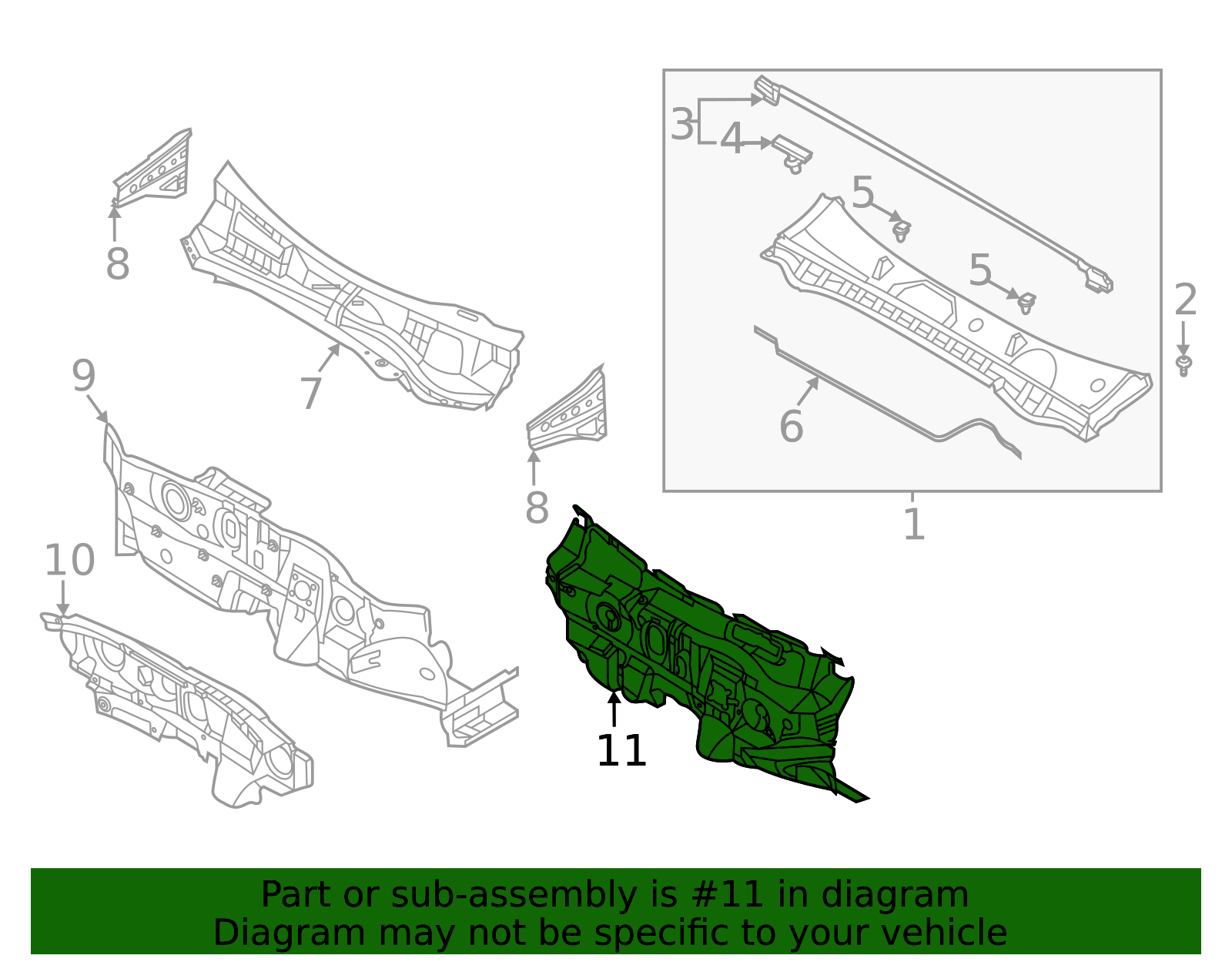 84120-L0000 - High-Quality Sound Absorber for 2020-2022 Hyundai Sonata ...