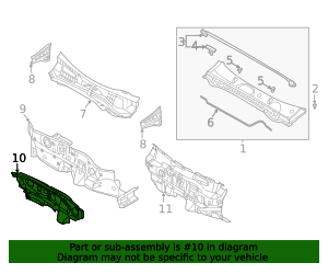 2020-2023 Hyundai Sonata Insulator 84124-L1000 | OEM Parts Online