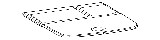 Cover-rear cargo floor - Mopar (6AT12DX9AB) | Mopar Wholesale Parts