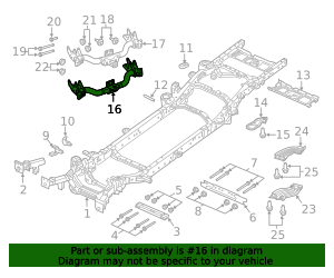 2019-2024 Ram 1500 Trailer Hitch 68265142AD | Mopar Parts Canada