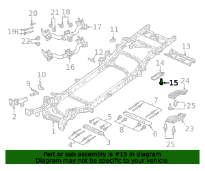 2005-2023 Mopar Bolt 6508668AA | TascaParts.com