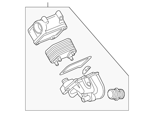 (Replaces 12735508) Cooler 12738896 GM | GMPartsDirect.com