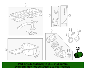 (Replaces 12731742 12684038) Filter 12735811 GM | GMPartsDirect.com