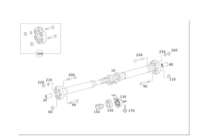 205-411-02-00 - Drive Shaft Damper - 2014-2021 Mercedes-Benz | Buy ...