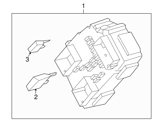 2008-2011 GM Fuse Block 20828606 | TascaParts.com