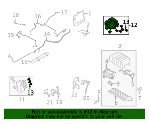 Genuine OEM Air Control Valve Part# LR176326 Fits 2013-2022 Land Rover ...