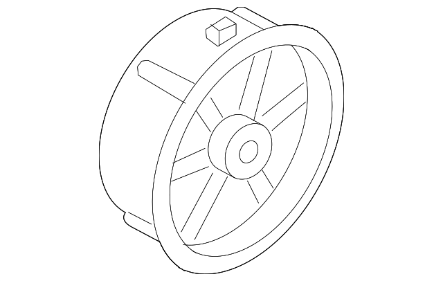 8T0-035-415-B - Speaker 2008-2017 Audi | Audi OEM Parts