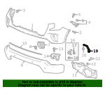 2019-2023 GM Front Driver Side Bumper Fascia Support Brace 23388664 GM ...