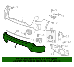 2019-2020 GM Front Bumper 84367307 | TascaParts.com